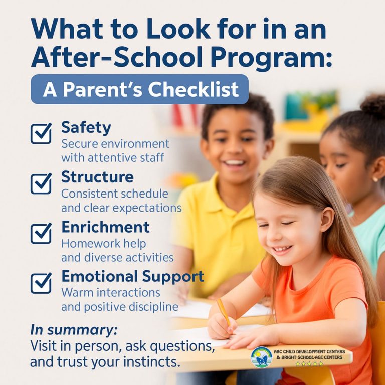 What to Look for in an After-School Program | Childcare Greeley